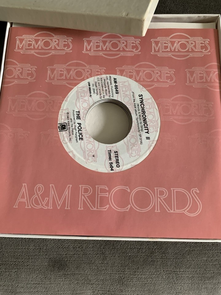 Promotional-The Police File 45 Set | eBay