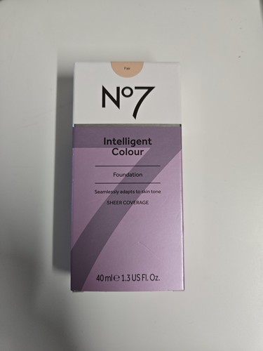 No7 Intelligent Colour Foundation 40ml Adapts to Skin Tone ~ Please ...