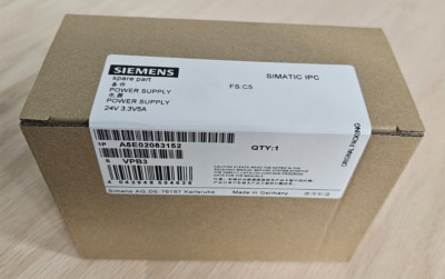 SIEMENS A5E02083152 POWER SUPPLY 24V | eBay