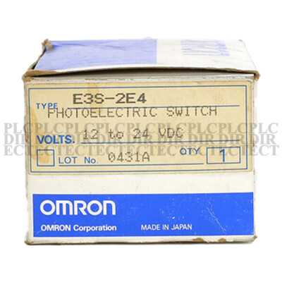 NEW Omron E3S-2E4 (E3S-2DE4+E3S-2LE4) Photoelectric Switch | eBay