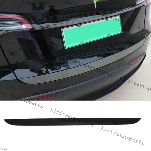 For Tesla Model Y 2020-2023 Glossy Black Rear Tailgate Trunk Lid Strip ...