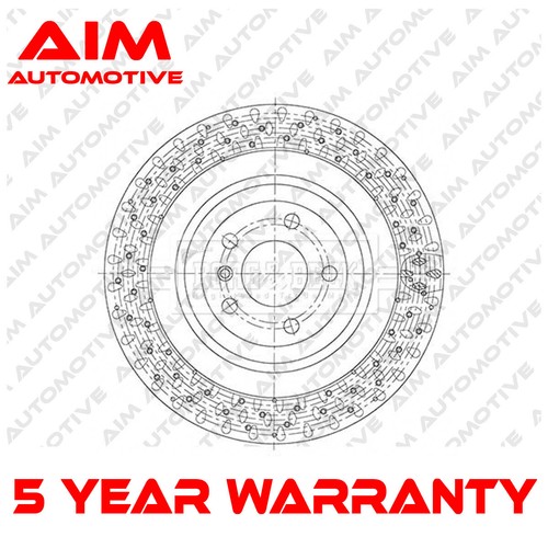 Brake Disc Rear Aim Fits Mercedes GL-Class 2012-2015 3.0 CDi 5.0 5.5 ...