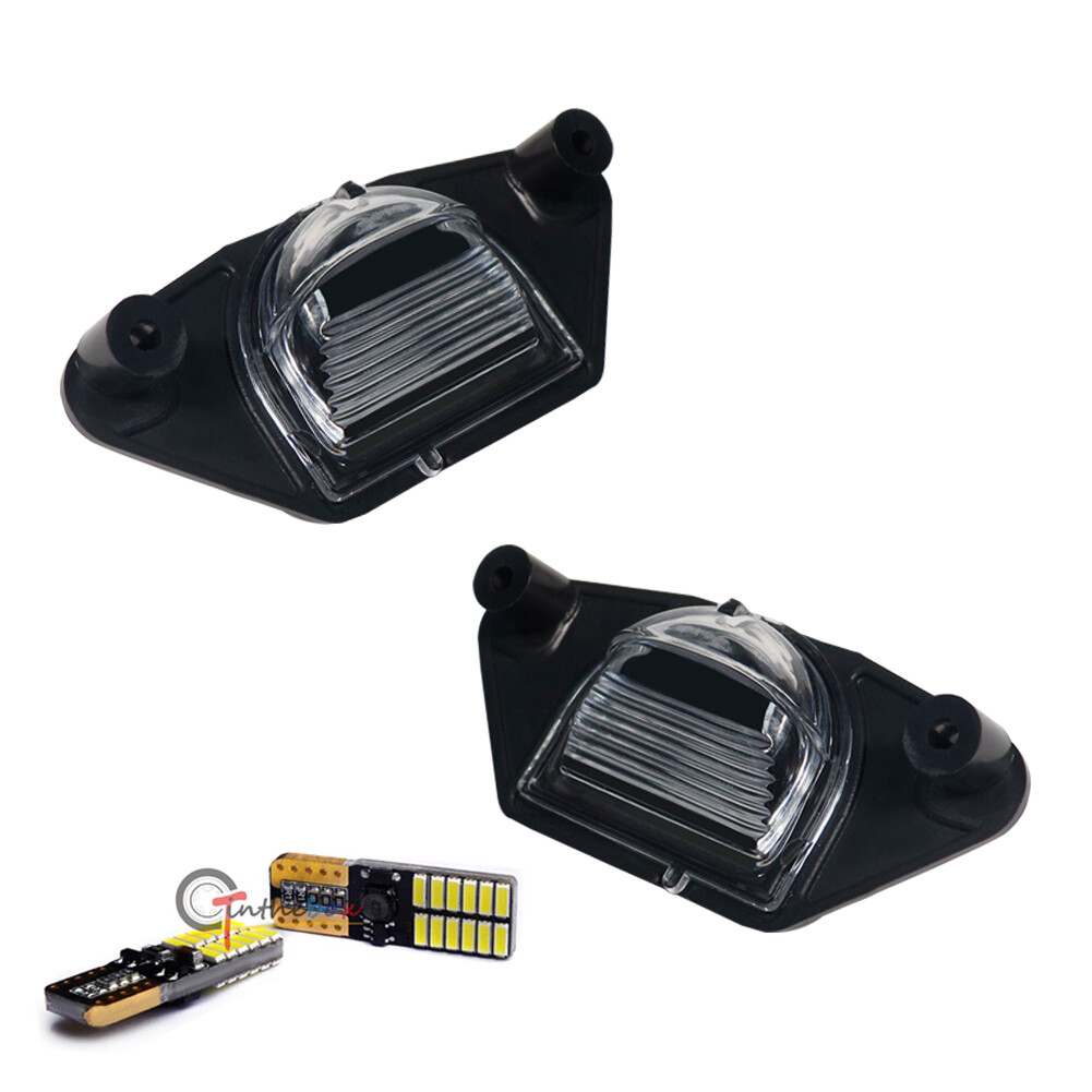 For Chevy Corvette/Impala/Monte Carlo Red LED License Plate Lights Tag ...