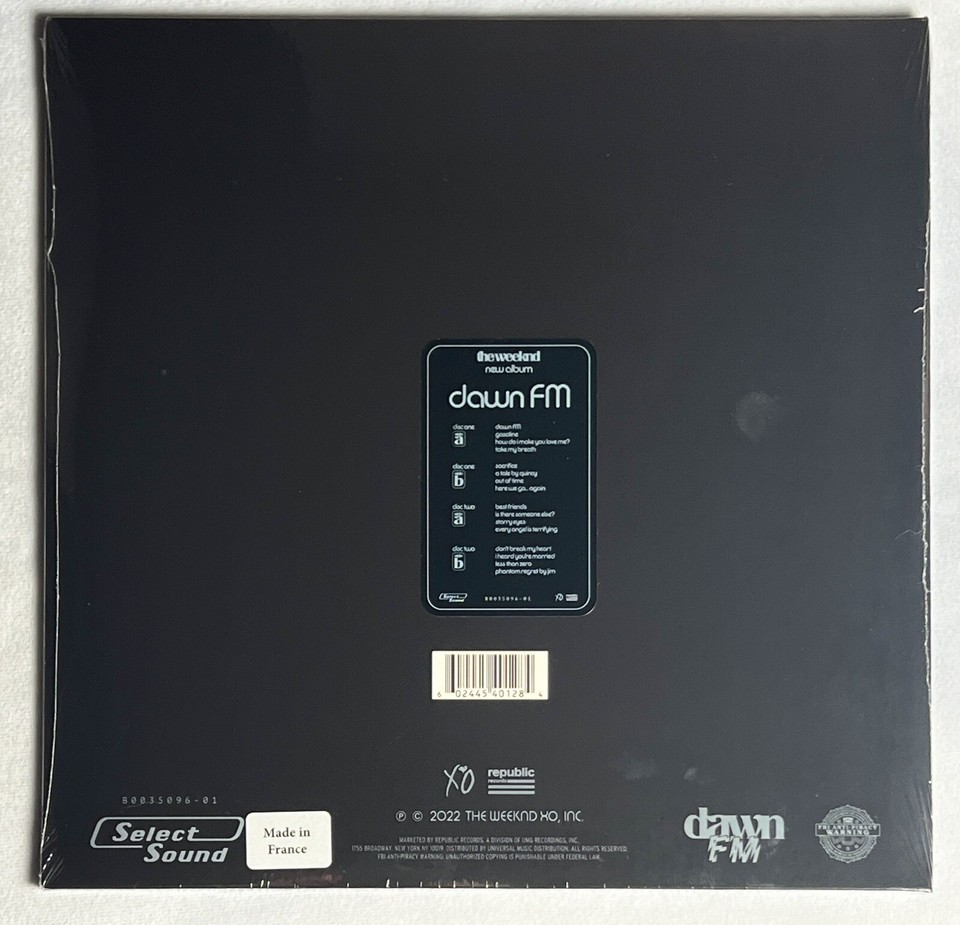 The Weeknd - Dawn FM [New Vinyl LP] Explicit 602445401284 | eBay