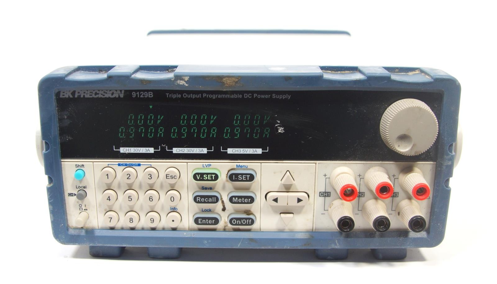 BK Precision 9129B Triple Output DC Power Supply, 30V, 3A, 105W | eBay