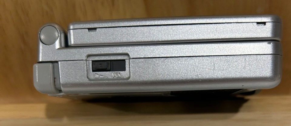 Nintendo Gameboy Advance GBA SP Silver Console System+Dexters Game ...