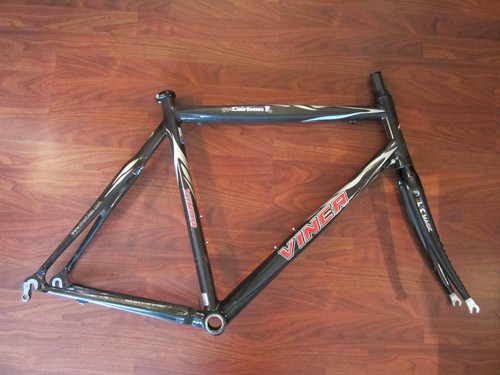 VINER PRO CARBON F30 DEDACCIAI BLACK PEARL BIKE FRAME SET BLACK MAGIC ...