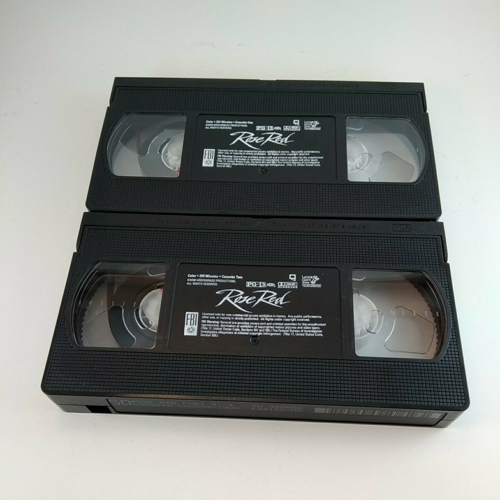 Stephen King's Rose Red (VHS) Nancy Travis, Matt Keeslar, Kimberly J ...