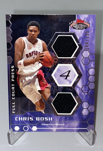 2007-08 Topps Stadium Club - Full Court Press Relics Chris Bosh #FCPDR ...