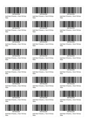 Your Amazon FBA Barcode Numbers Printed to Labels / Stickers ASIN FNSKU ...