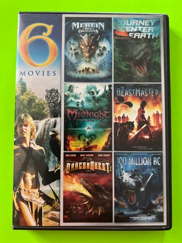 6 Movies (Excellent Condition DVD, 2014, 2-Disc Set) + With Free ...