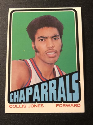 1972-73 Topps Collis Jones #181 Rookie RC NM | eBay