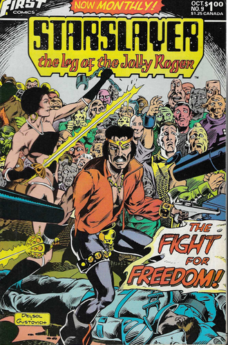 Starslayer the Log of the Jolly Roger No.9 / 1983 John Ostrander ...