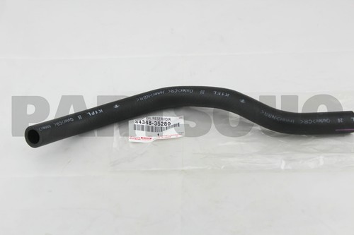 4434835280 Genuine Toyota HOSE, OIL RESERVOIR TO PUMP, NO.1 44348-35280 ...