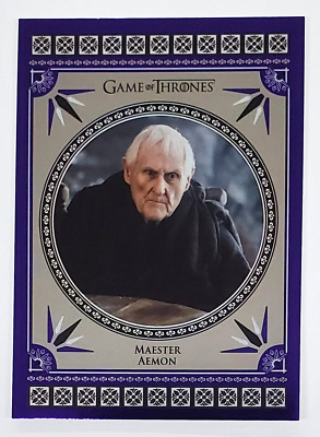 Game of Thrones Legends of the Realm Amethyst Parallel #77 Maester ...