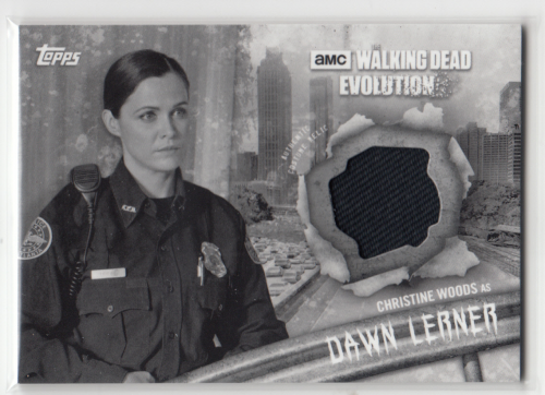 2017 The Walking Dead Evolution Costume Relics Black & White RDL Dawn ...
