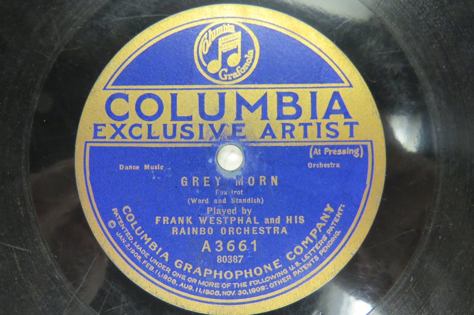 Paul Biese Trio - COLUMBIA A3359 -FRANK CRUMIT - Happy Hottentot ...