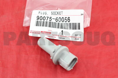 9007560056 Genuine Toyota SOCKET & WIRE, CLEARANCE LAMP 90075-60056 | eBay