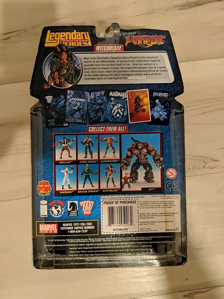 Legendary Comic Book Heroes Witchblade. Build Your Own PITT Series ...