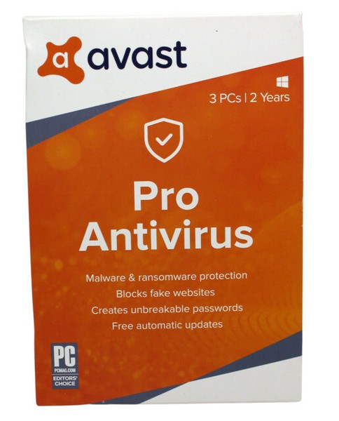 avast! Pro Windows PC Antivirus Software (CD, 2018) for sale online | eBay
