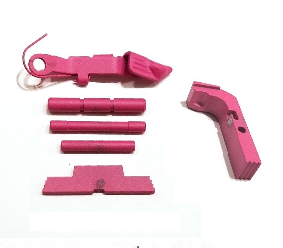 For GLOCK 17 19 26 Gen 3 Extended Control Kit 3 Pins And Serrated Mag ...