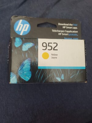 HP 952 Yellow Original Ink Cartridge, ~630 pages. New In Unopened Box ...