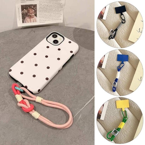 Keychain Phone Lanyard Nylon Hanging Rope Anti-lost Rope Phone ...