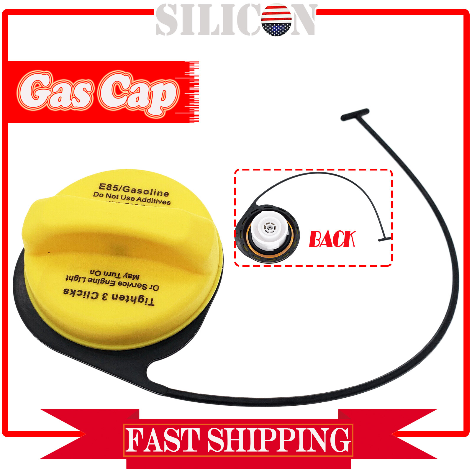 Flex Fuel Tank Gas Cap For 15900616 Chevrolet Suburban 1500 LS LT LTZ 5 ...