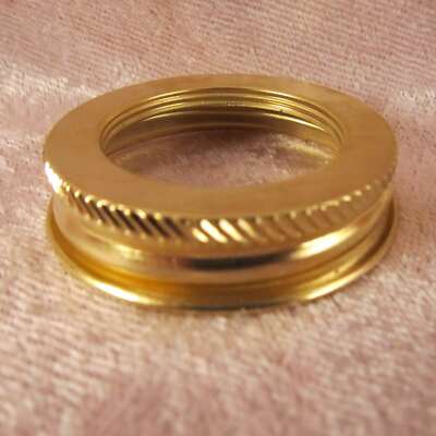 #2 screw on BURNER COLLAR / old / new oil lamps with external glass ...