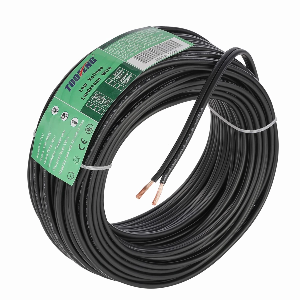 18 2 Low Voltage Outdoor Landscape Lighting Wire Cable | Shelly Lighting