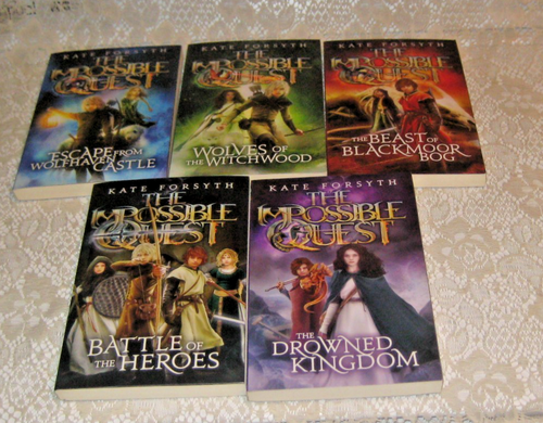 Kate Forsyth The Impossible Quest Complete Series #1- 5 Books Lot NEW ...