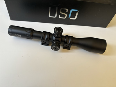 U.S. Optics TS-20X 2.5-20x50mm Rifle Scope With Area419 Match Rings | eBay