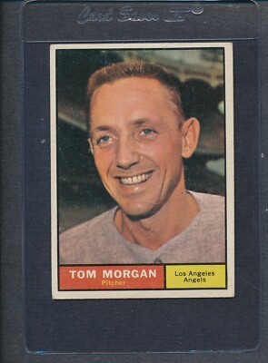 1961 Topps #272 Tom Morgan Angels VG/EX *5014 | eBay