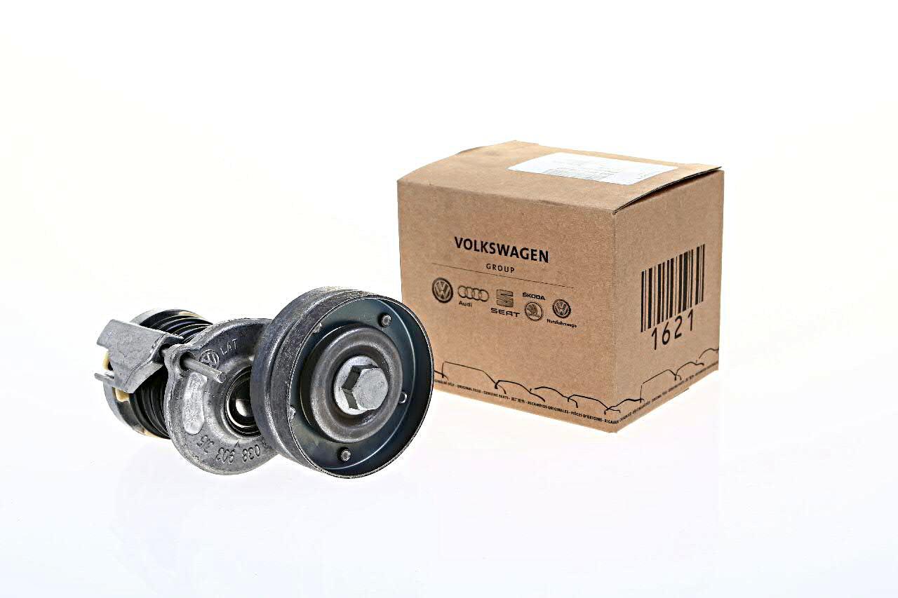 Genuine VW AUDI SKODA Amarok Ameo Beetle Cabrio Bettle tensioner ...