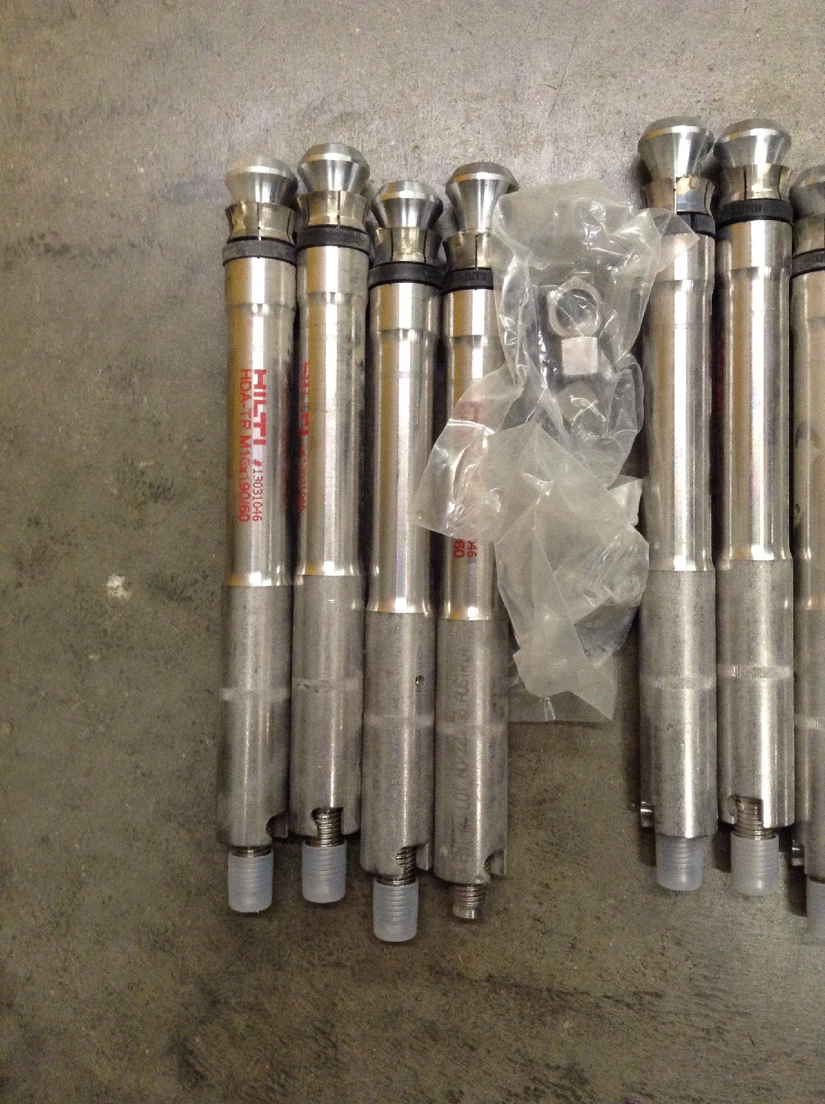 HIlti 339355 Undercut anchor HDA-TR M16 x 190/60 anchor systems / 8 pc ...