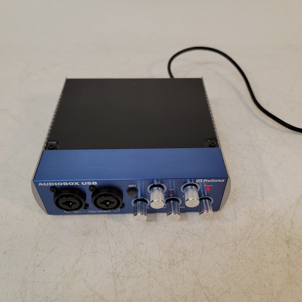 PreSonus AudioBox USB 2x2 Computer Recording Interface Blue | eBay