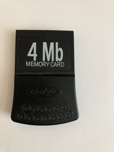 Intec 4MB Memory Card Nintendo GameCube GC-5100-D 59 block 4 mb | eBay