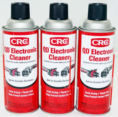 CRC QD Electronic Cleaner 11 oz Can 05103 3 Pack | eBay