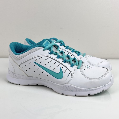 Nike Women’s Core Flex 2 White & Teal Athletic Training Shoes Size 7.0 ...