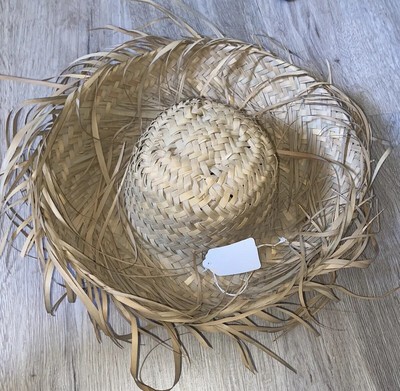 Tropical Mexican Handmade Straw Hat Youth Size NWT | eBay