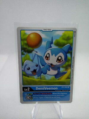 Digimon Card Game Special Booster - DemiVeemon BT2-002 U | eBay