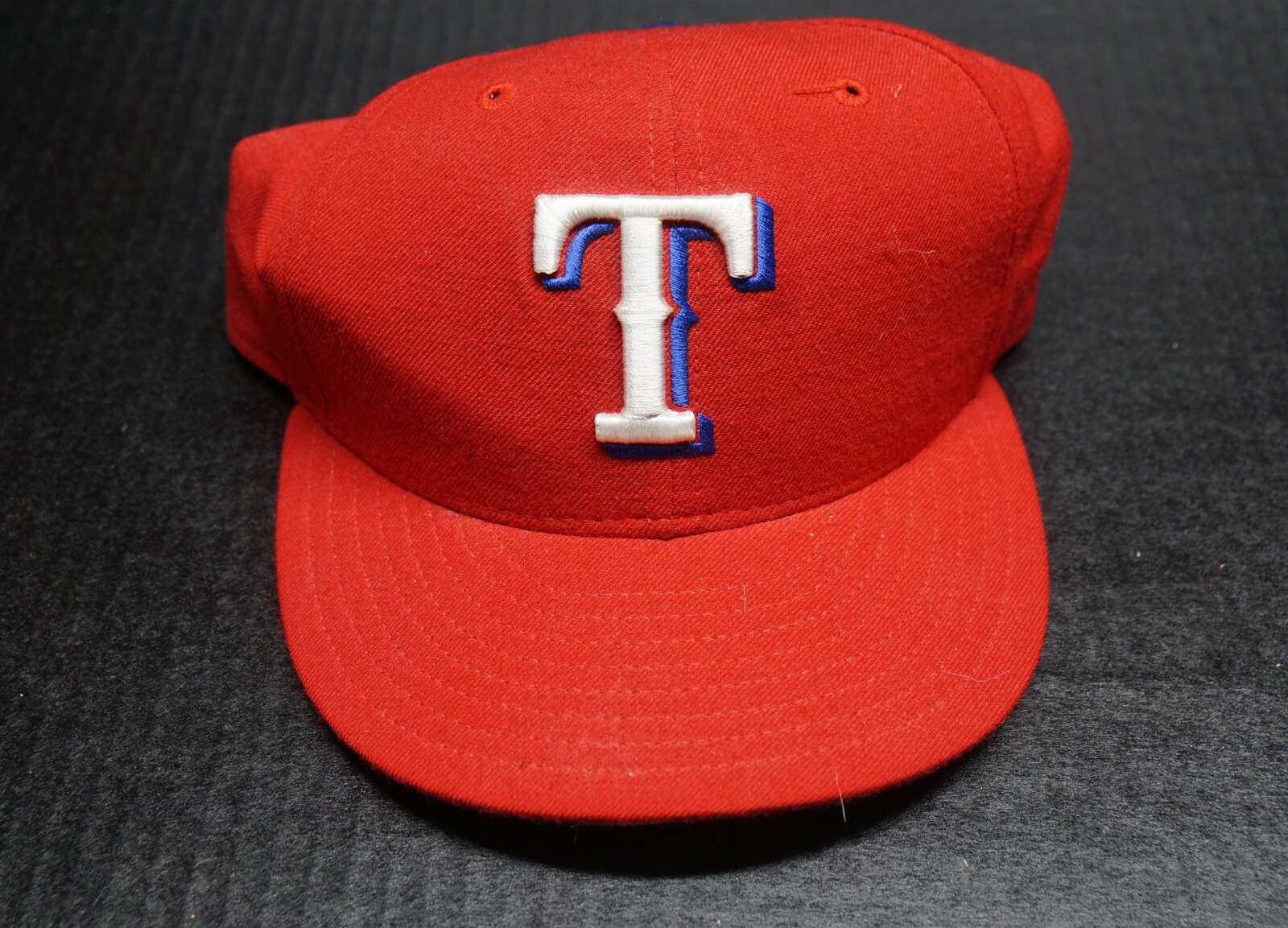 Vintage Fitted Texas Rangers Baseball Cap - 7-1/4" Diamond Collection ...
