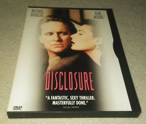 Disclosure (DVD, Widescreen/Full Screen) Michael Douglas 85391357520| eBay