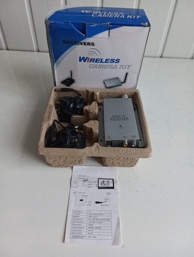 Wireless Camera Kit W/ Radio AV Receiver & Accessories - Boxed & Instructions | eBay UK