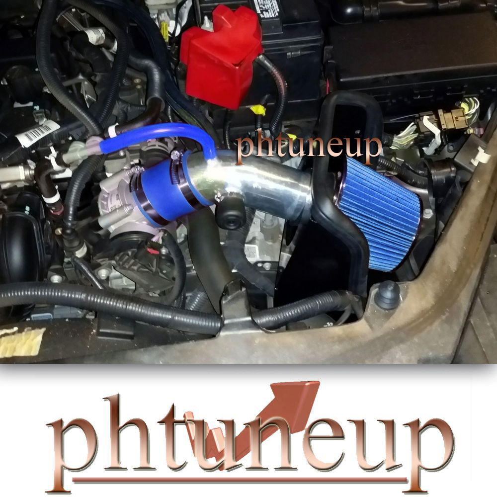 BLUE 2006-2012 FORD FUSION 2.3 2.3L 2.5 2.5L HEATSHIELD COLD AIR INTAKE ...