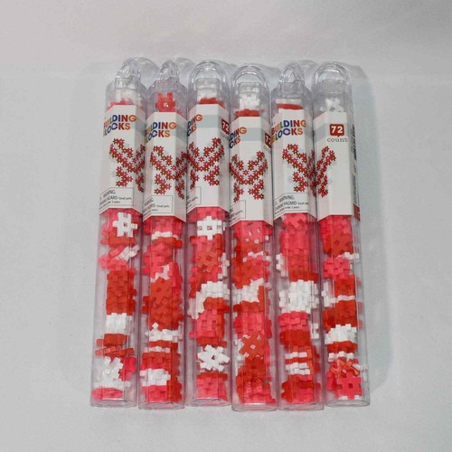 6 Target Hashtag Building Blocks - 72 Piece in Each Package Red. Pink ...