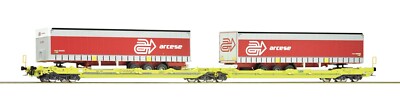 HO Scale Wagons - 77391 - Articulated double pocket wagon T3000e, GATX ...
