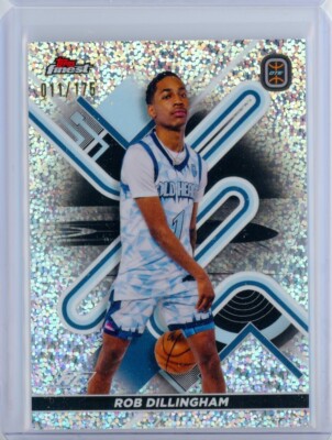2022-23 Topps Finest Overtime Elite OTE ROB DILLINGHAM Speckle Refractor RC /175 | eBay