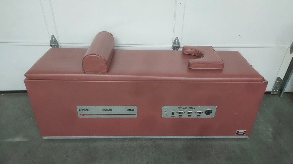 Spinal Trak Intersegmental Roller Massage Chiropractic Table | eBay