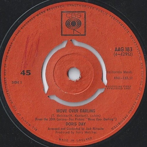 Doris Day - Move Over Darling (7", Single) | eBay UK